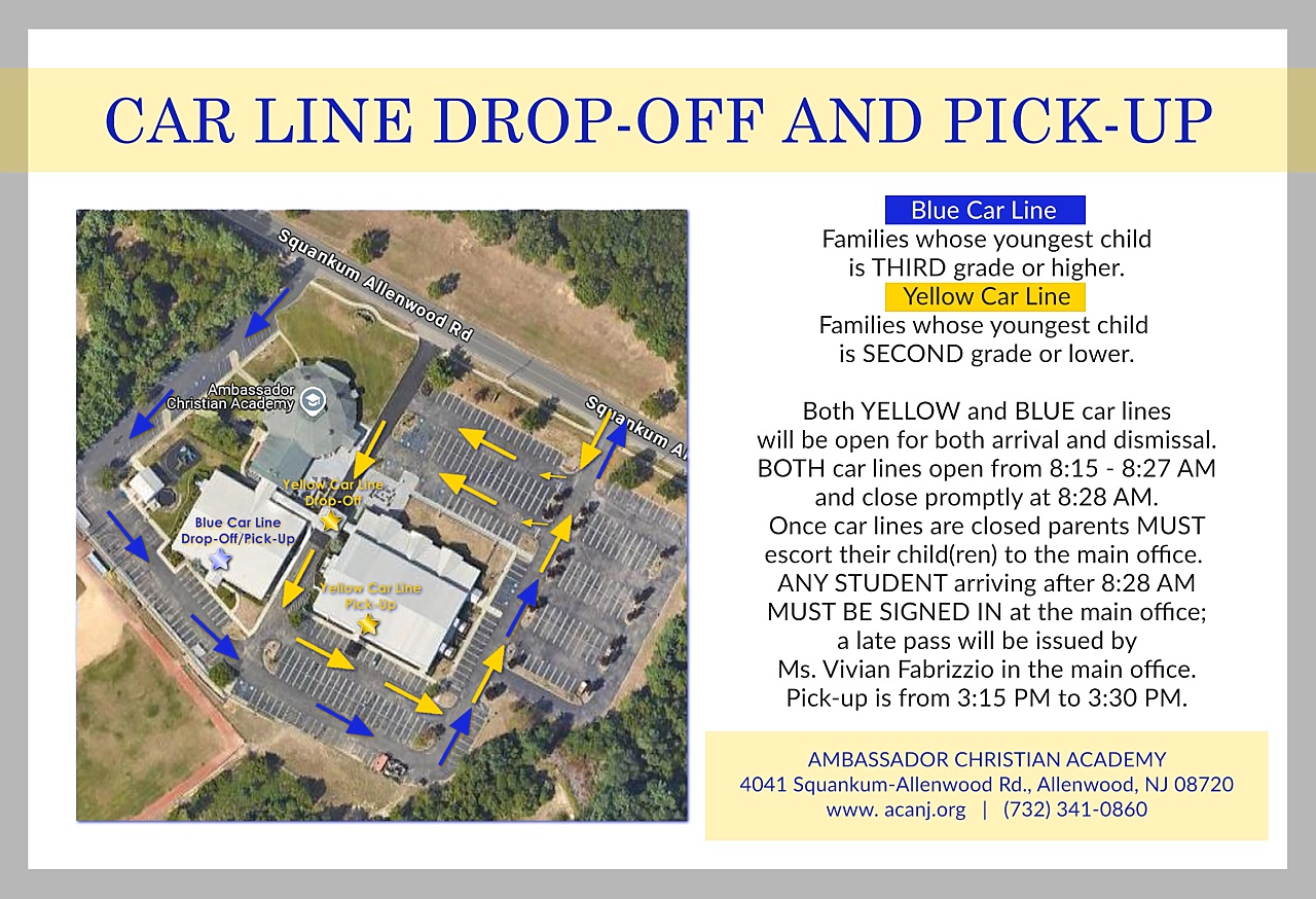 Drop-Off & Pick-Up | Ambassador Christian Academy